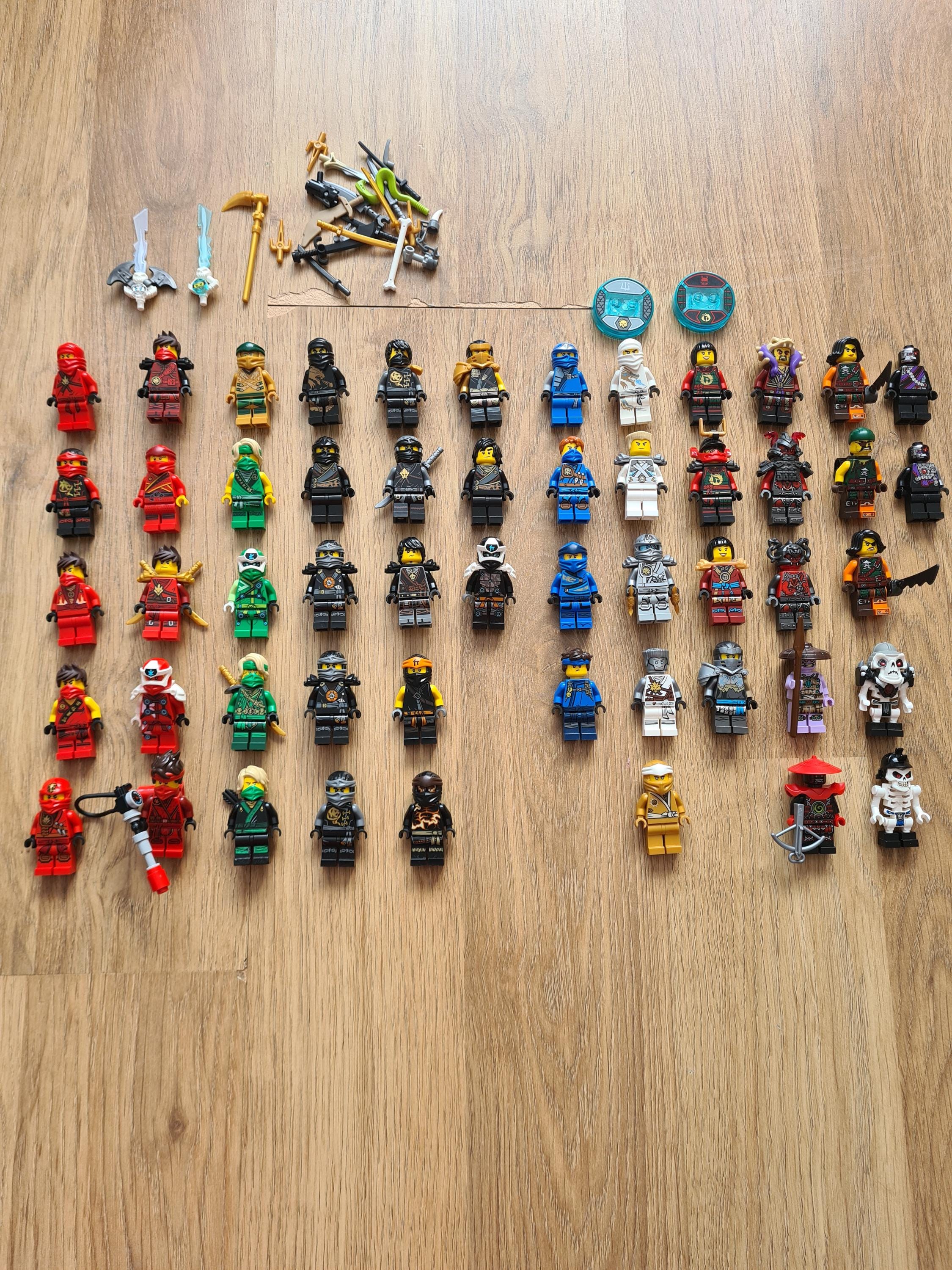 Lego Ninjago Bundle of Minifigures and Sets all Genuine Lego and in ...