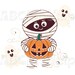 Scary Halloween Mummy Png, Spooky Ghost Png,white Ghost PNG Winter ...