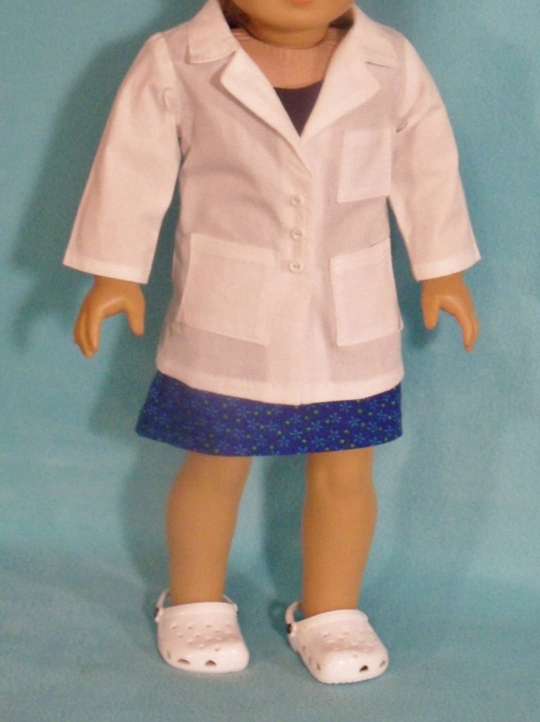 Doctor's Medical Lab Coat and Optional White Shoes for 18 Inch Dolls - Etsy