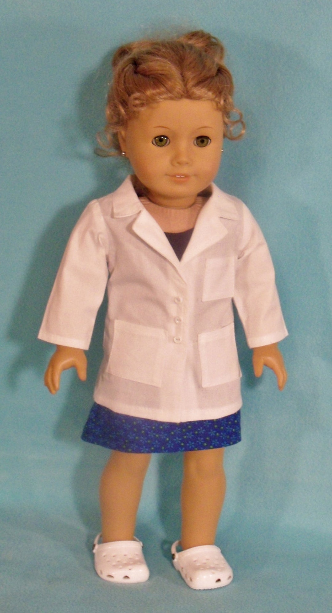Doctor's Medical Lab Coat and Optional White Shoes for 18 Inch Dolls - Etsy