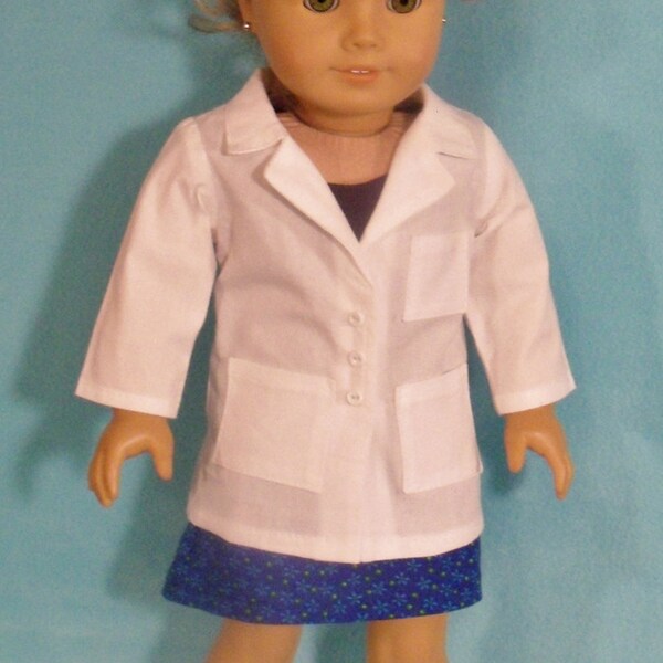 American Girl Doll Lab Coat - Etsy
