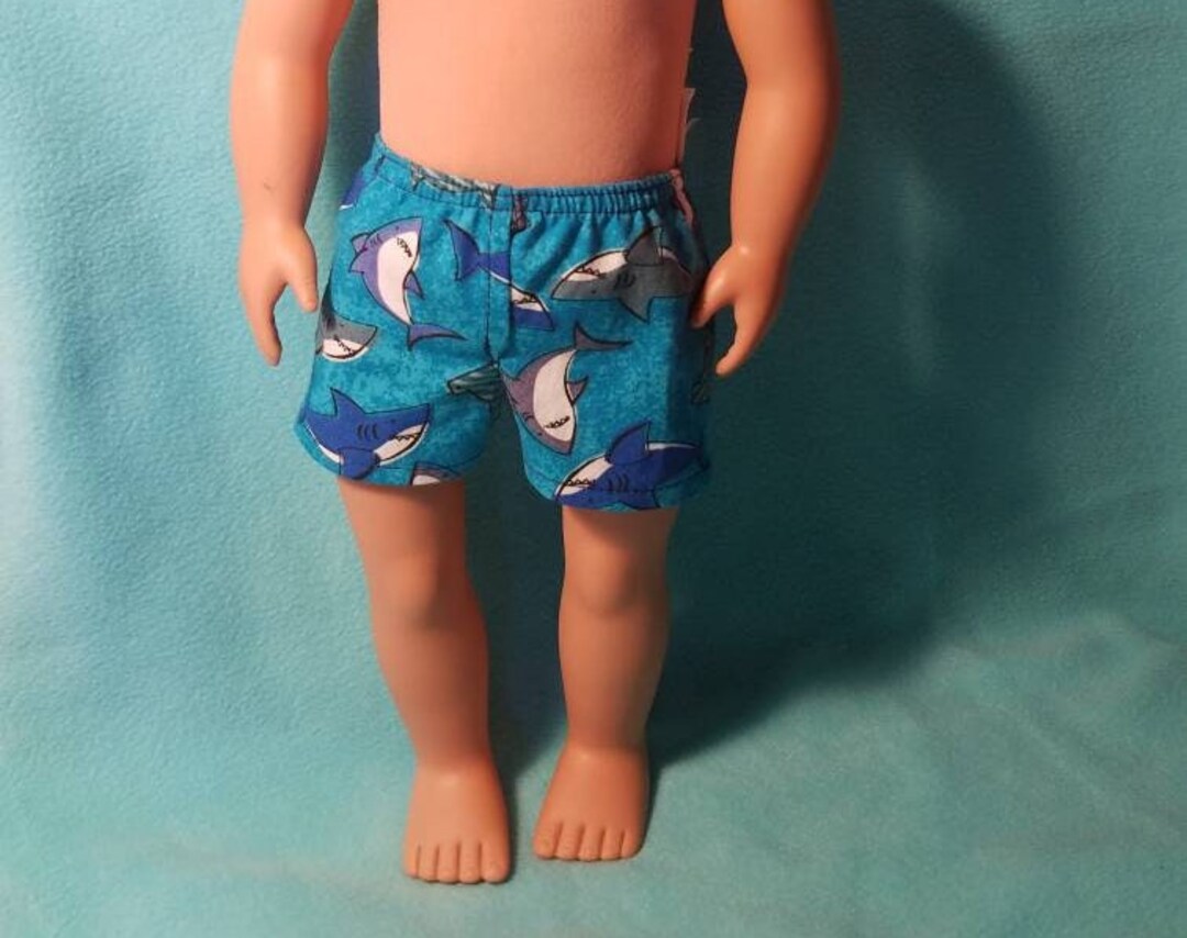 Shark Boxer Shorts for 18 Inch Boy Dolls - Etsy