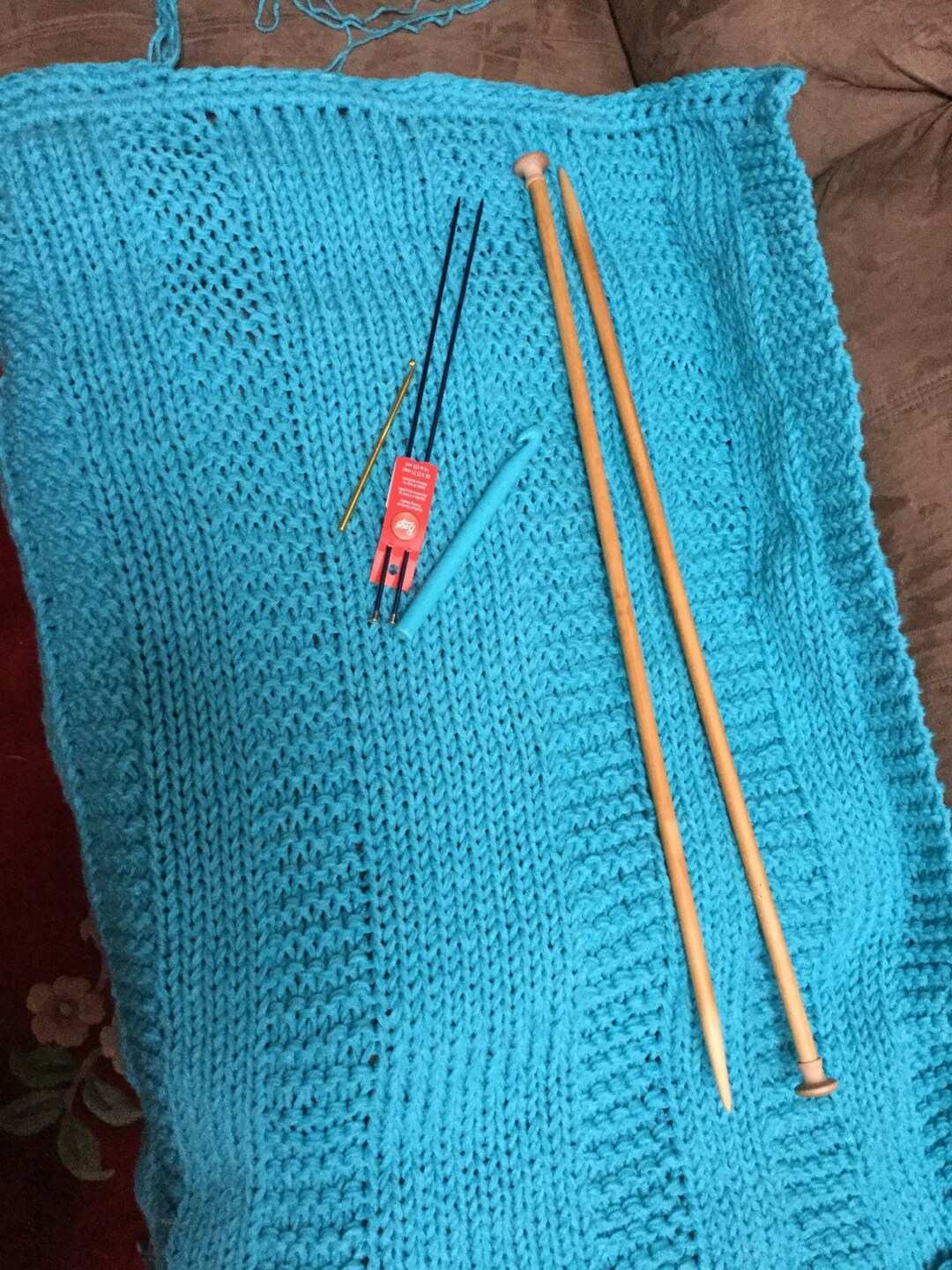 Chunky Knit Large Stitch Throw - Etsy