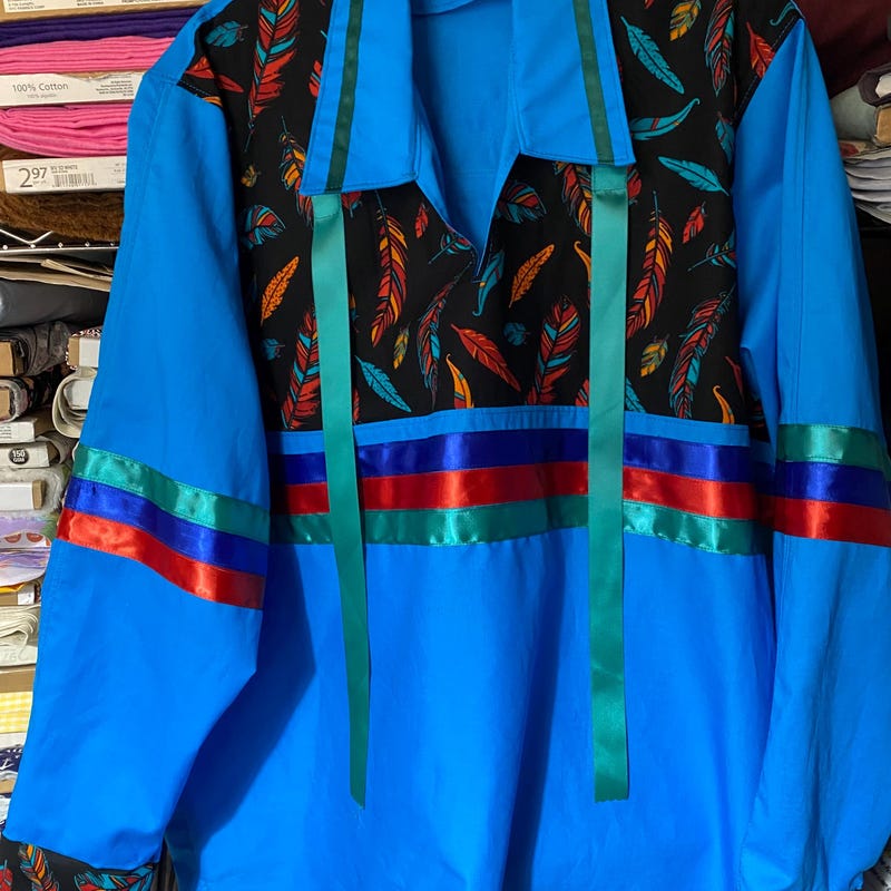 Native American Ribbon Shirts - Etsy