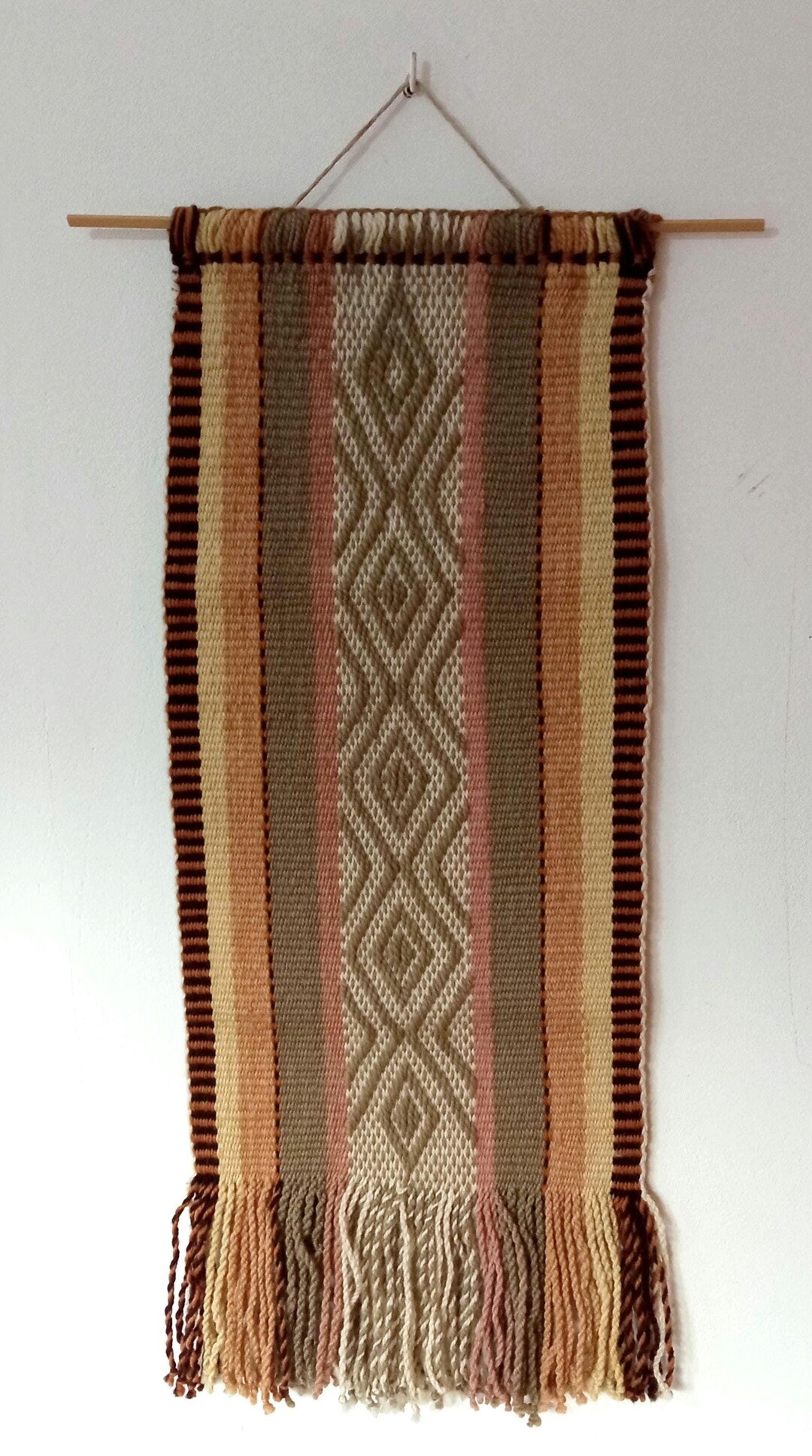 Tapestry, Mapuche Loom, Argentine Crafts, South America, Sheep Wool ...