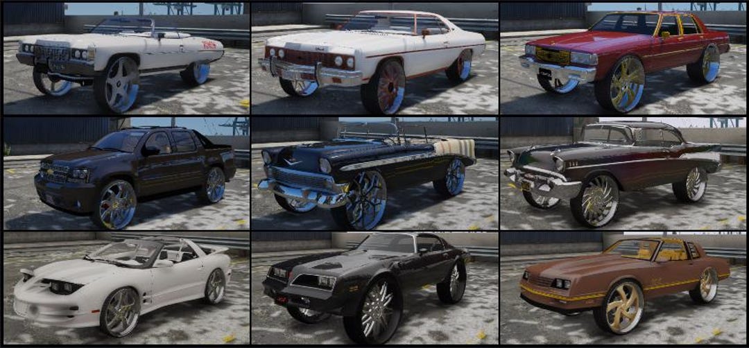 39 Car Donk Pack fivem Ready - Etsy