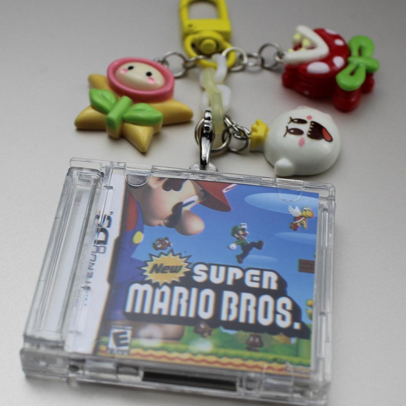 Super Mario Bros. Keychain - Etsy