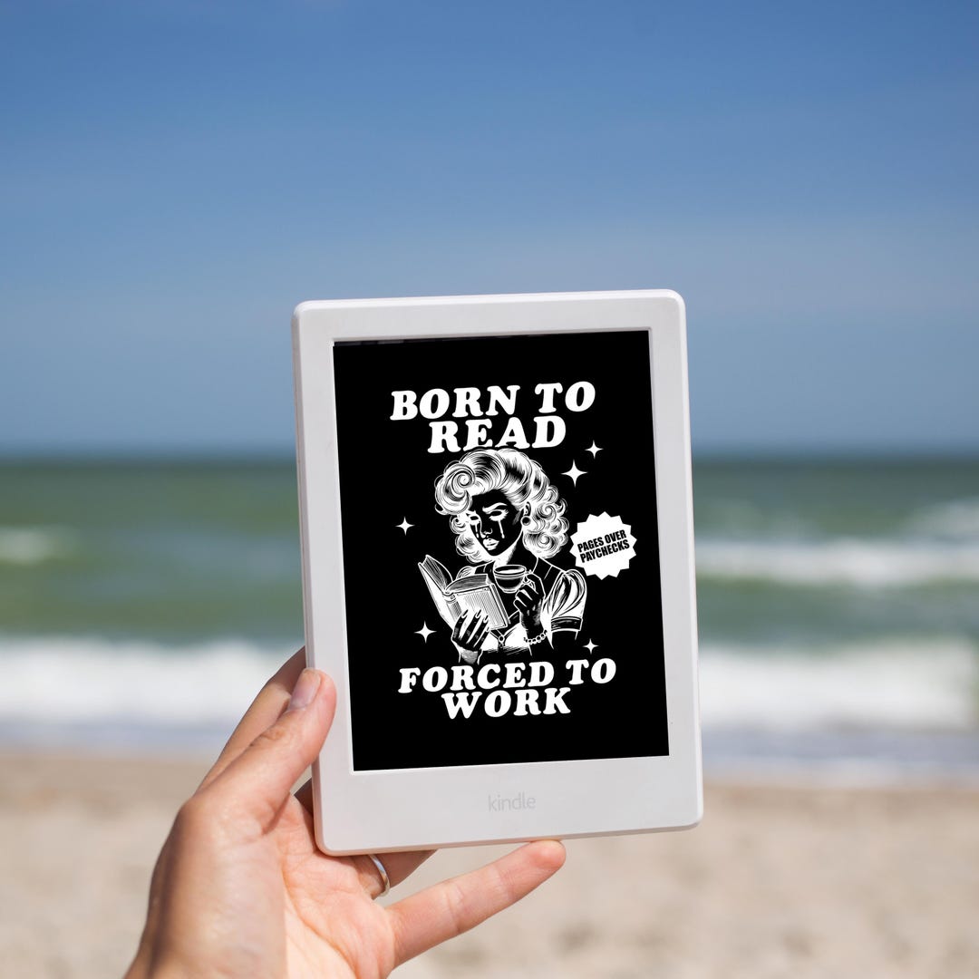 Born to Read Kindle Lock Screen: Downloadable Screensaver (epub Format ...