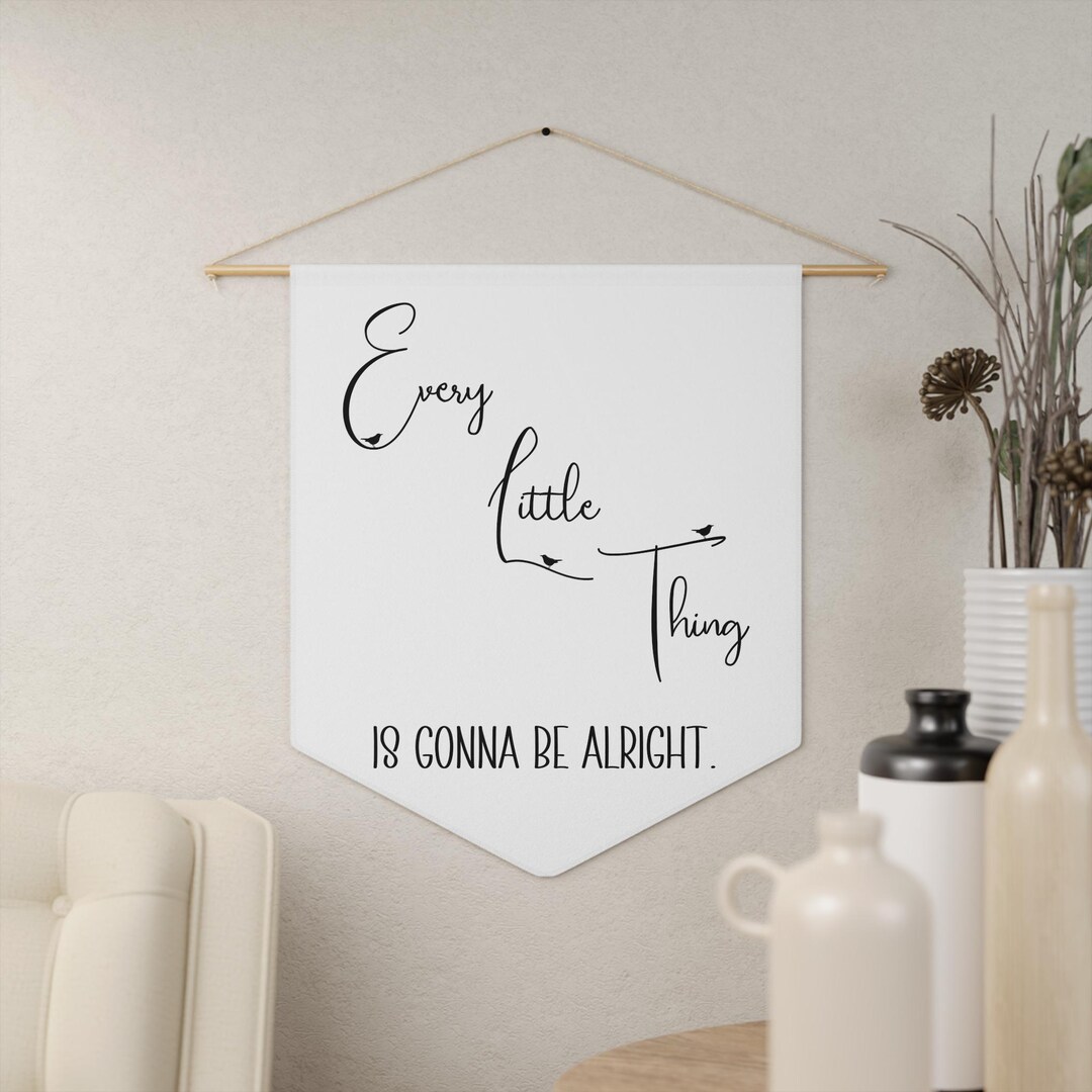 Every Little Things is Gonna Be Alright Wall Art | Three Little Birds ...