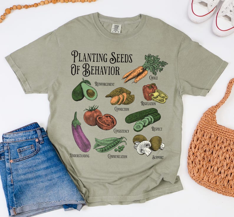 Spring ABA Comfort Color RBT Tee-shirt Educator BCBA Graduate Gift Aba ...