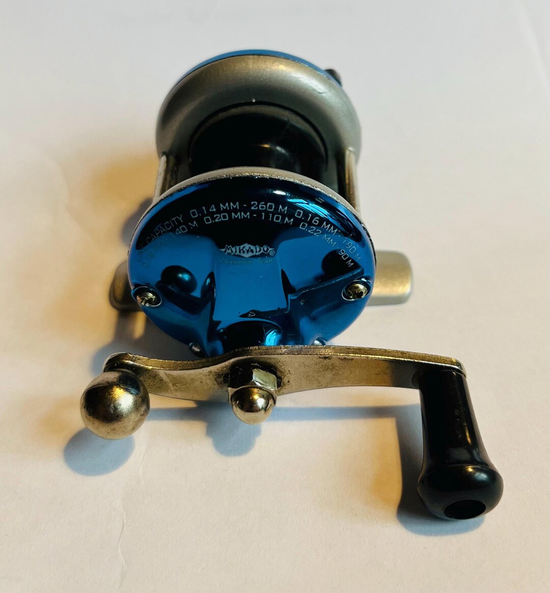 Vintage Baitcasting Reel, Micado MT1000, Champion Team, Small Reel - Etsy