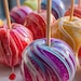 Kool-aid Candy Apples Recipe: Swirled Homemade Treats (PDF Download) - Etsy