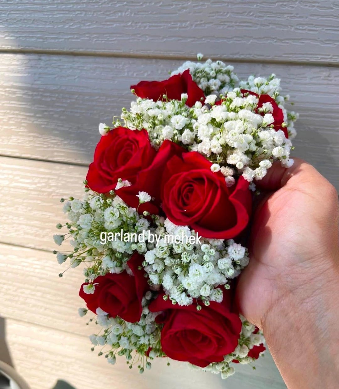 Handmade Flower Gajra: Indian Wedding Hair Garland (set of 2) - Etsy