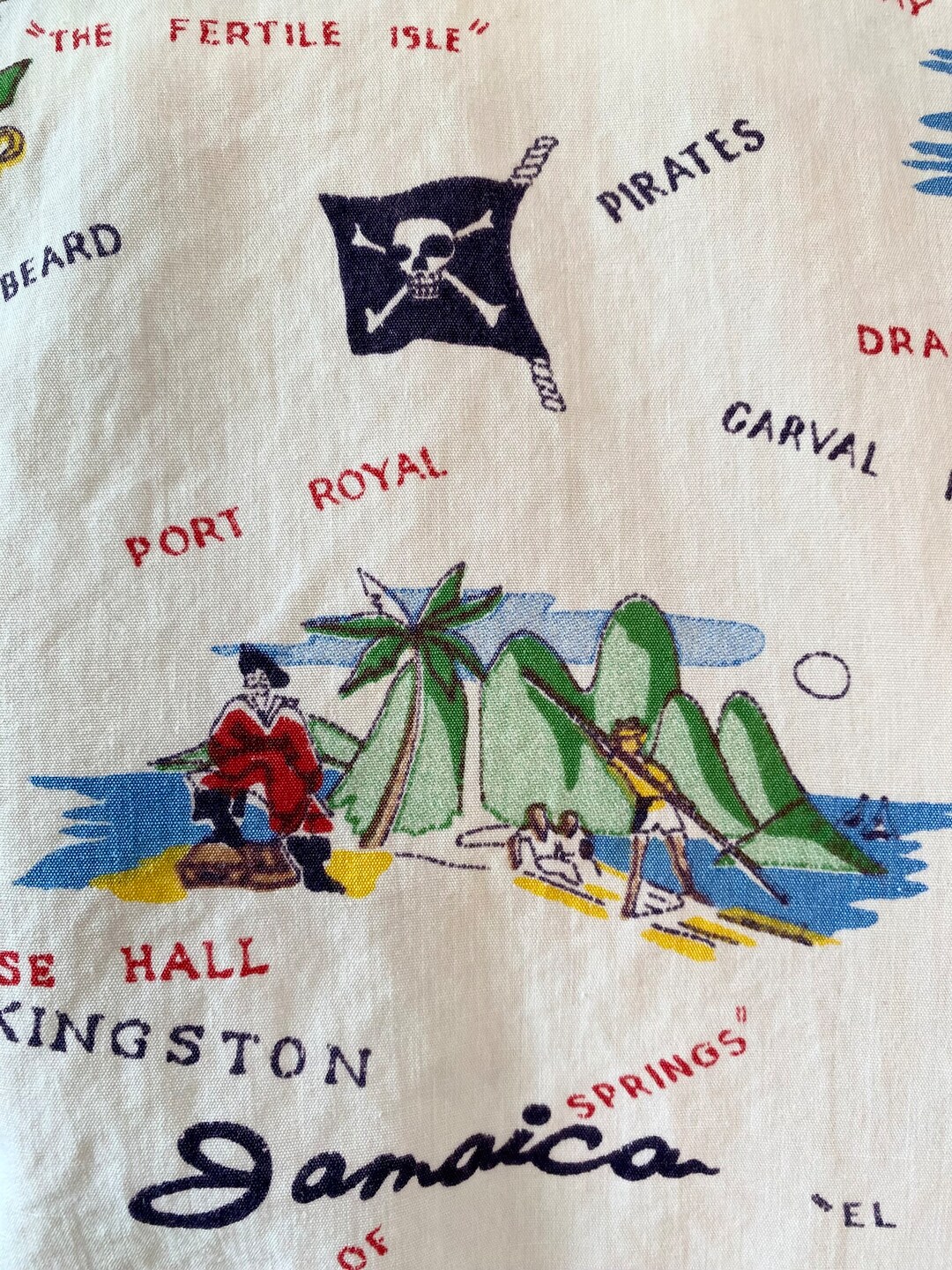 Vintage 1950s Kids Pirates Novelty Print Outfit - Etsy