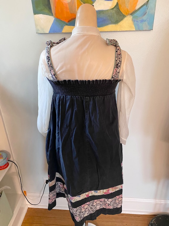 Vintage 1970s Young Edwardian Cottage Core Peasant Dr… - Gem