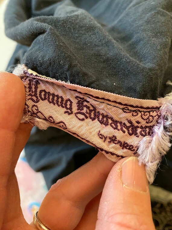 Vintage 1970s Young Edwardian Cottage Core Peasant Dr… - Gem