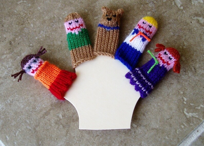 Mystery Dog and His Gang Finger Puppet Set. We Can Create - Etsy