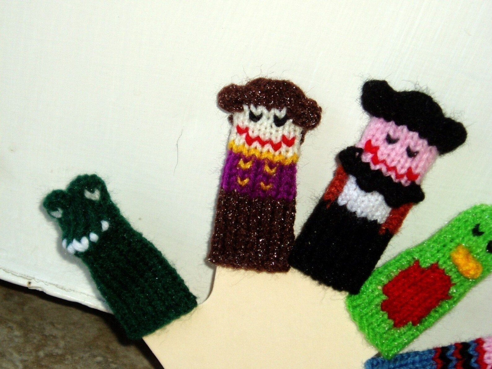 Pirate Fun Finger Puppets includes 2 Pirates Crocodile - Etsy