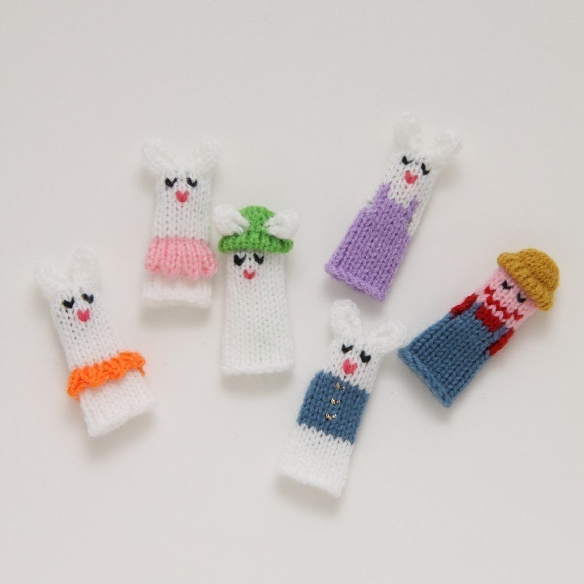 Peter Rabbit Finger Puppet Set includes Peter Rabbit Flopsy - Etsy