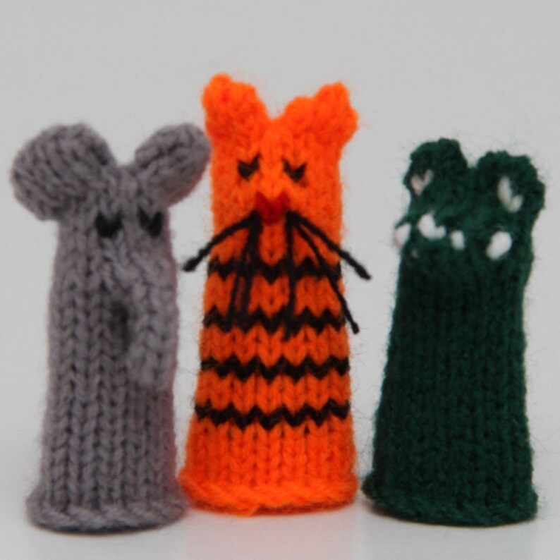 Noah and the Animals Finger Puppet Set includes Noah - Etsy