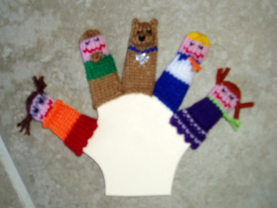 Mystery Dog and His Gang Finger Puppet Set - Etsy