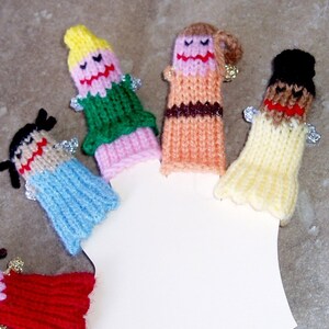 Fairy Friends Finger Puppet Set (includes 5 Different Fairies.) - Etsy