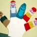 Alice in Wonderland Finger Puppet Set (includes 10 Finger Puppets. Also ...