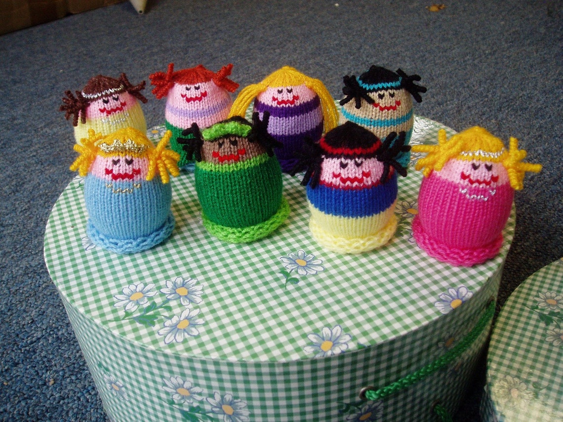 Princess Egglet Set includes 8 Different Egglets - Etsy