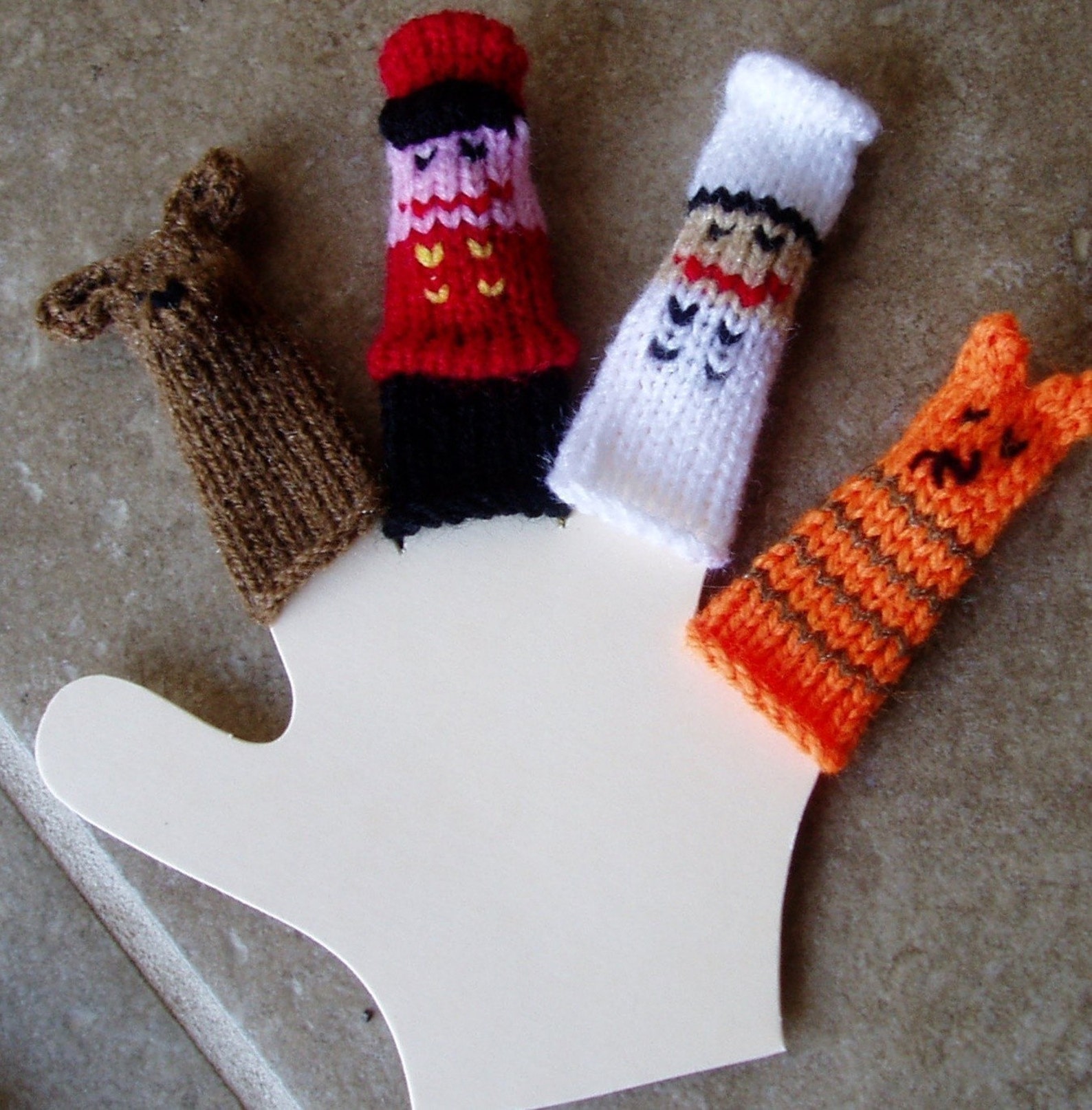 Curious Monkey and Friends Finger Puppet Set includes Monkey - Etsy