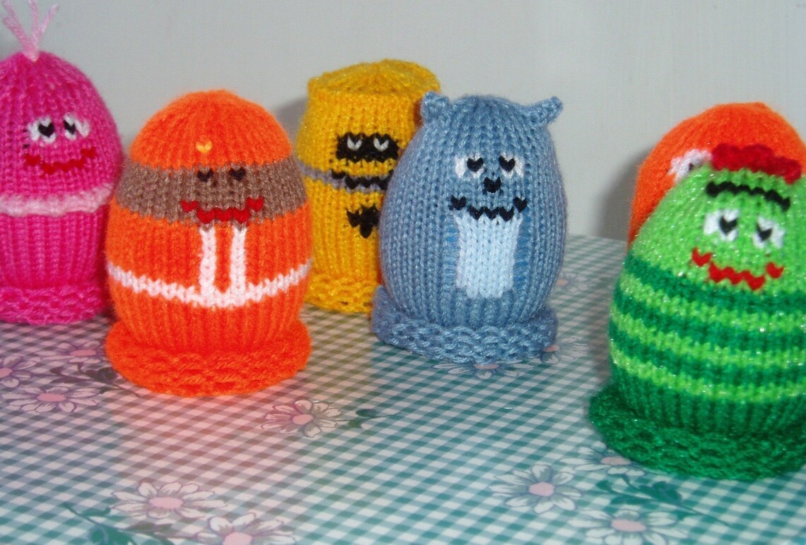 Friendly Monster Egglet Set (includes 6 Different Egglets) - Etsy