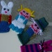Alice in Wonderland Finger Puppet Set (includes 10 Finger Puppets. Also ...