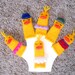 Little Ducks Finger Puppet Set. includes Six Duck Finger Puppets One ...