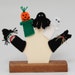 Deluxe Halloween Finger Puppet Set (includes Witch, Pumpkin, Spider ...