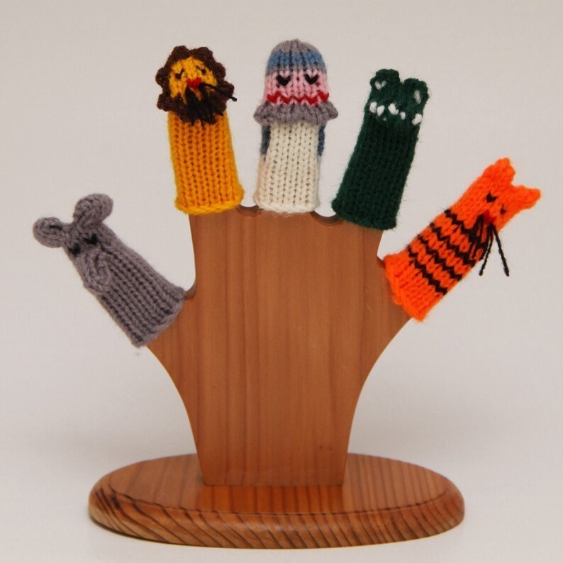 Noah and the Animals Finger Puppet Set includes Noah - Etsy