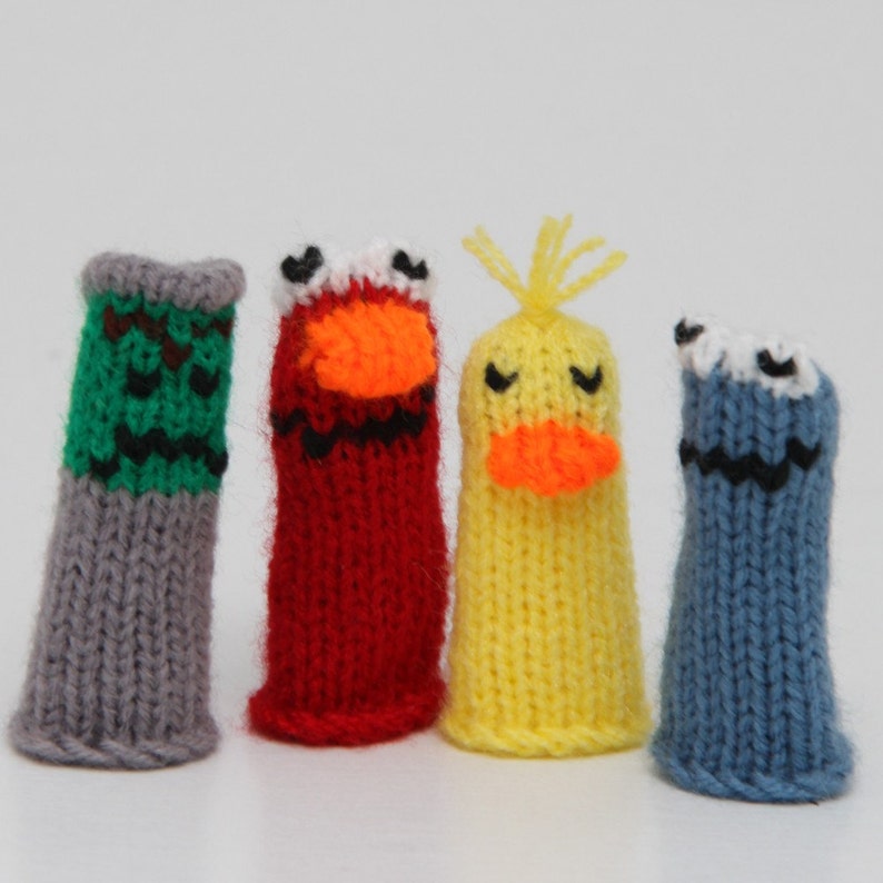 Imaginary Pals Finger Puppet Set. (6 Puppets) - Etsy