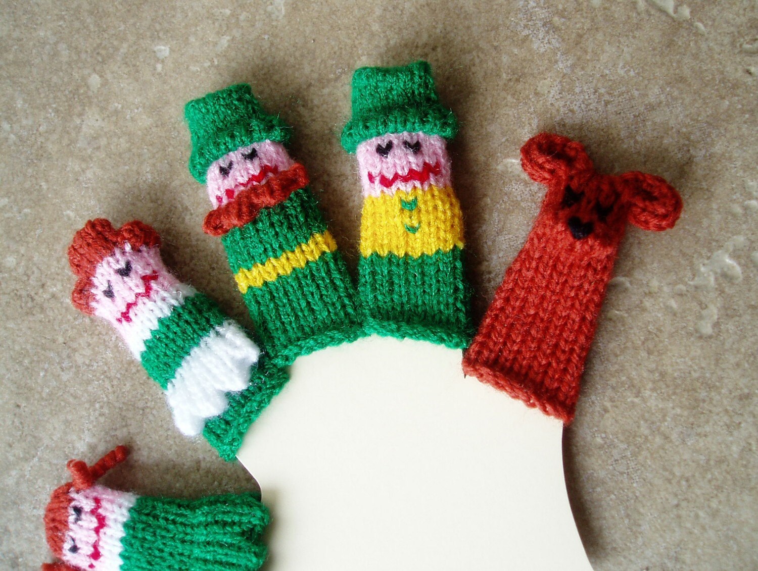 Leprechaun/Irish Family Finger Puppet Set. Includes Dad | Etsy