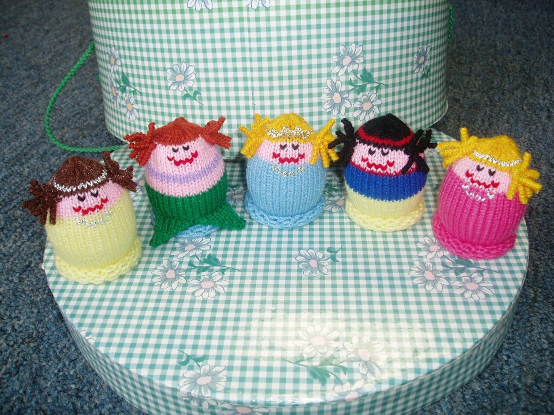 Princess Egglet Set includes 8 Different Egglets - Etsy