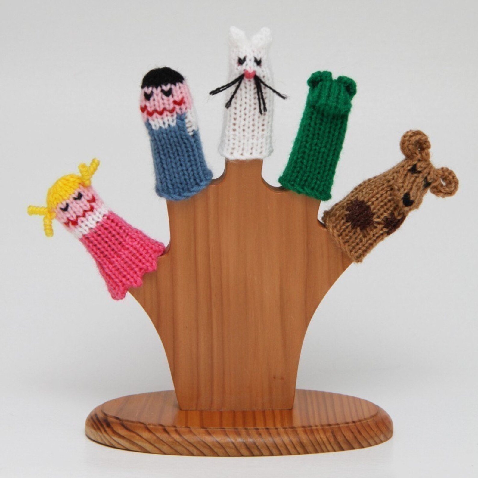 Friends and Pets Finger Puppets includes Girl Boy Cat Dog - Etsy