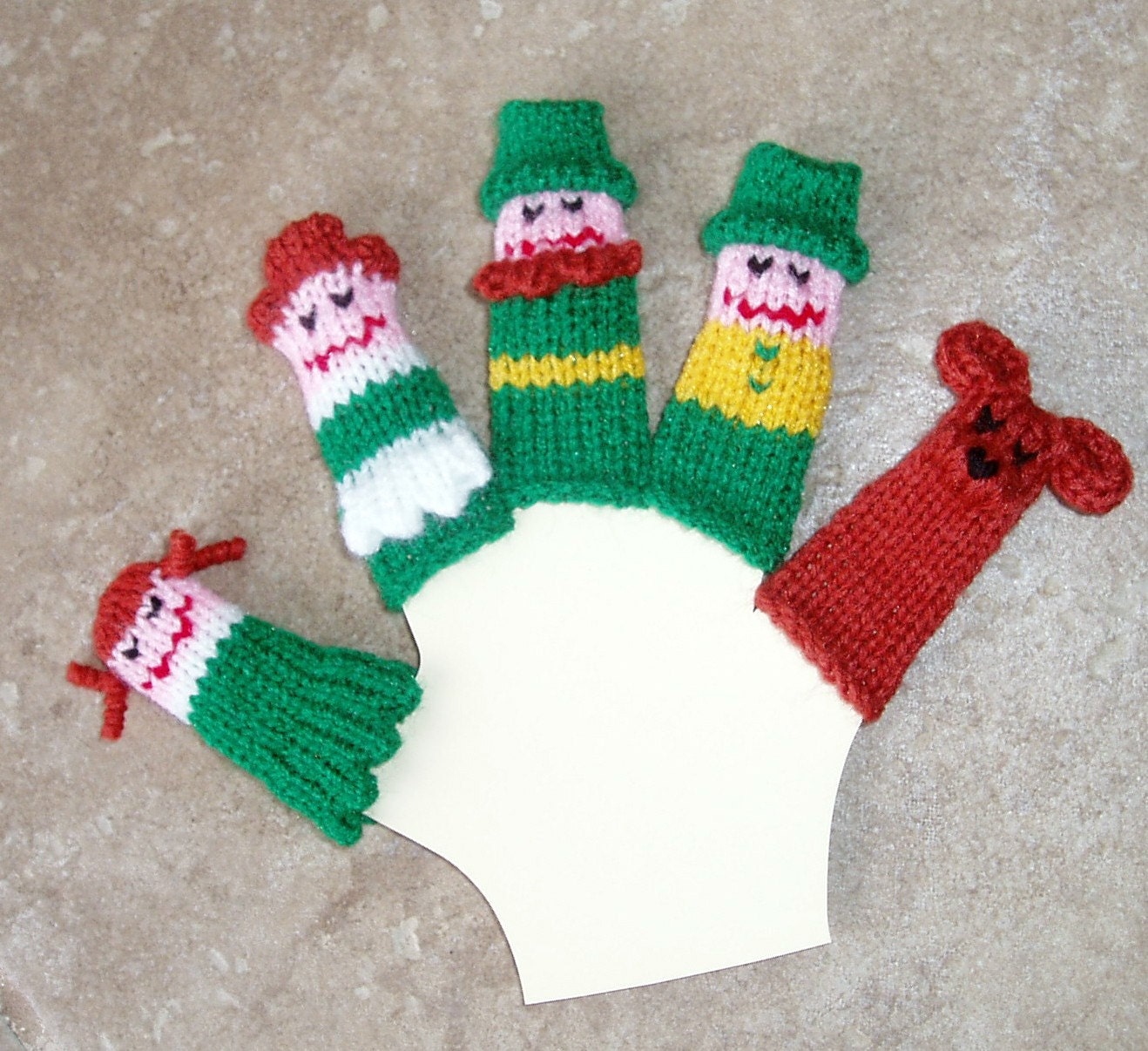 Leprechaun/Irish Family Finger Puppet Set. Includes Dad | Etsy