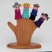 Cinderella Finger Puppet Set. (includes Cinderella, Prince Charming ...
