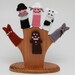 Gingerbread Man Finger Puppet Set (includes Gingerbread Man, Fox, Old ...