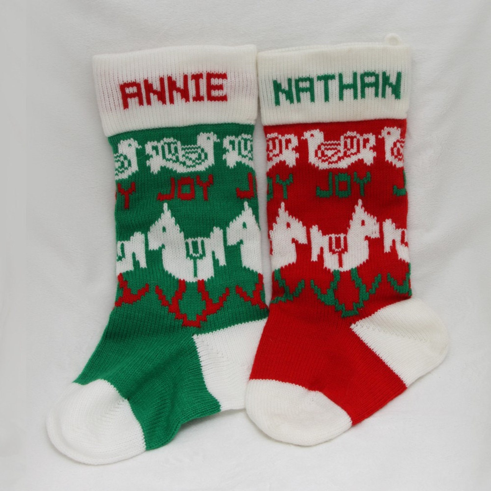 Personalized Christmas Stocking (unlined) - Create a Custom Keepsake by ...