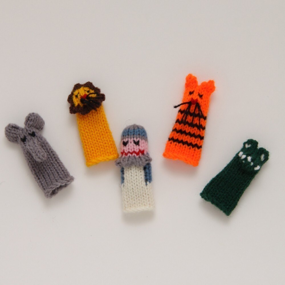 Noah and the Animals Finger Puppet Set includes Noah - Etsy