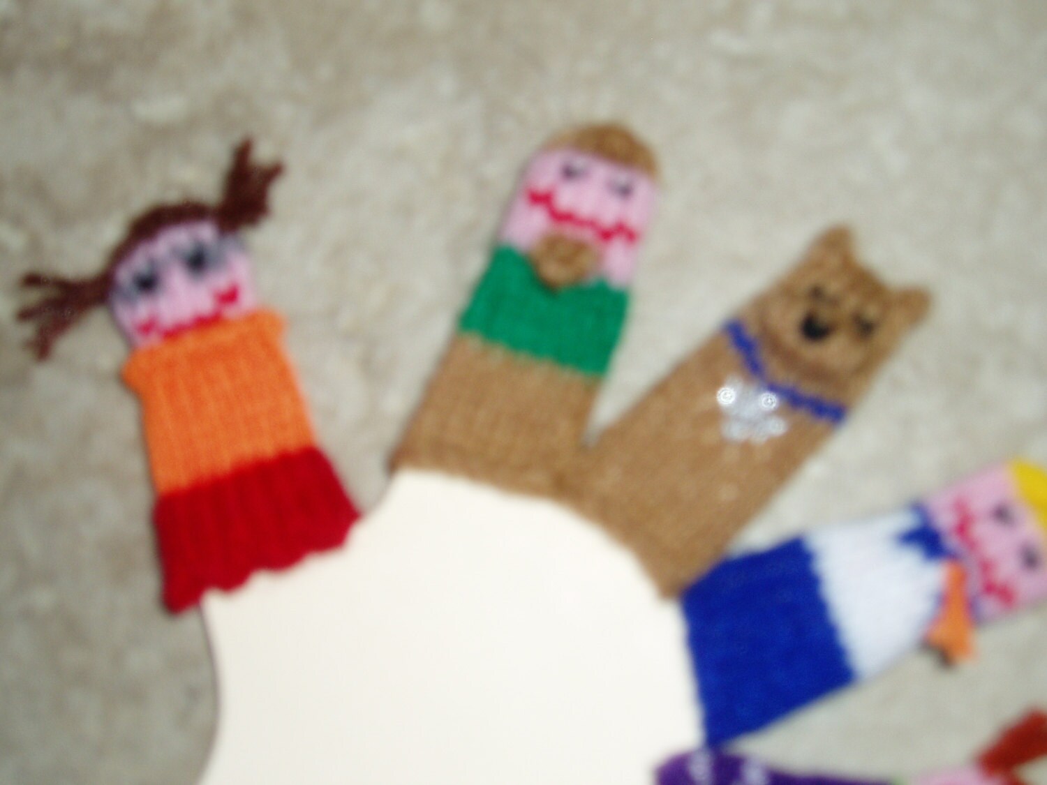 Mystery Dog and His Gang Finger Puppet Set - Etsy