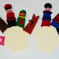 Possums Finger Puppets, Woodland Animals, Crochet Finger Puppet, Puppet ...