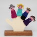 Cinderella Finger Puppet Set. (includes Cinderella, Prince Charming ...
