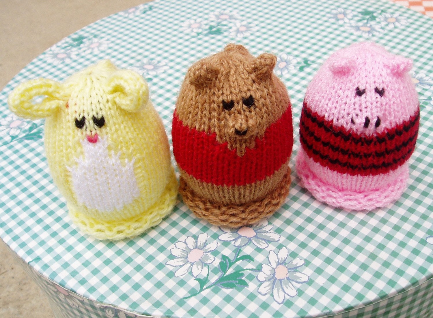 Bear and Friends Egglet Set includes 5 Different Egglets - Etsy