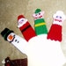 Christmas Finger Puppet Set (santa, Mrs. Santa, Rudloph, Snowman, and ...