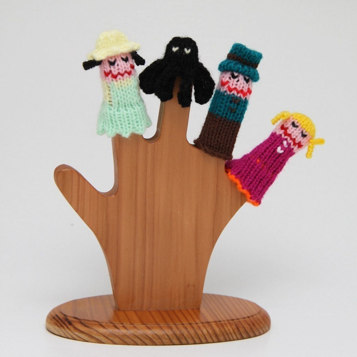 Little Miss Muffet and Peter Peter Pumpkin Eater Finger Puppet - Etsy