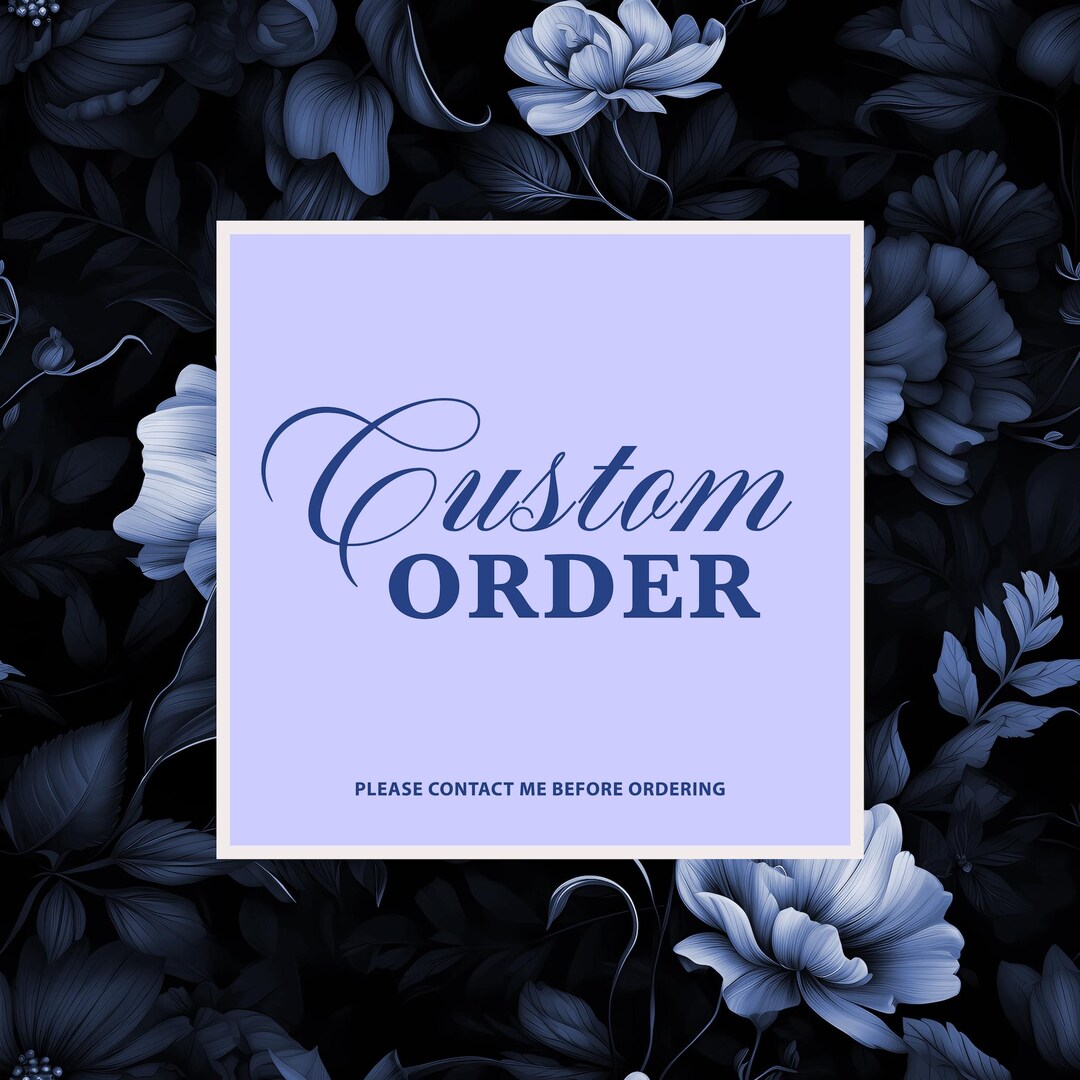 Custom Order, Design Change, Custom Edits, Custom Clipart, Printable ...
